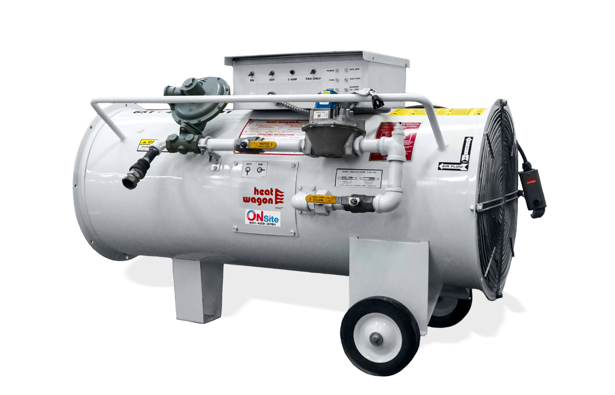 E1250 Ground Thaw Heater | 87% Efficient Ground Heater