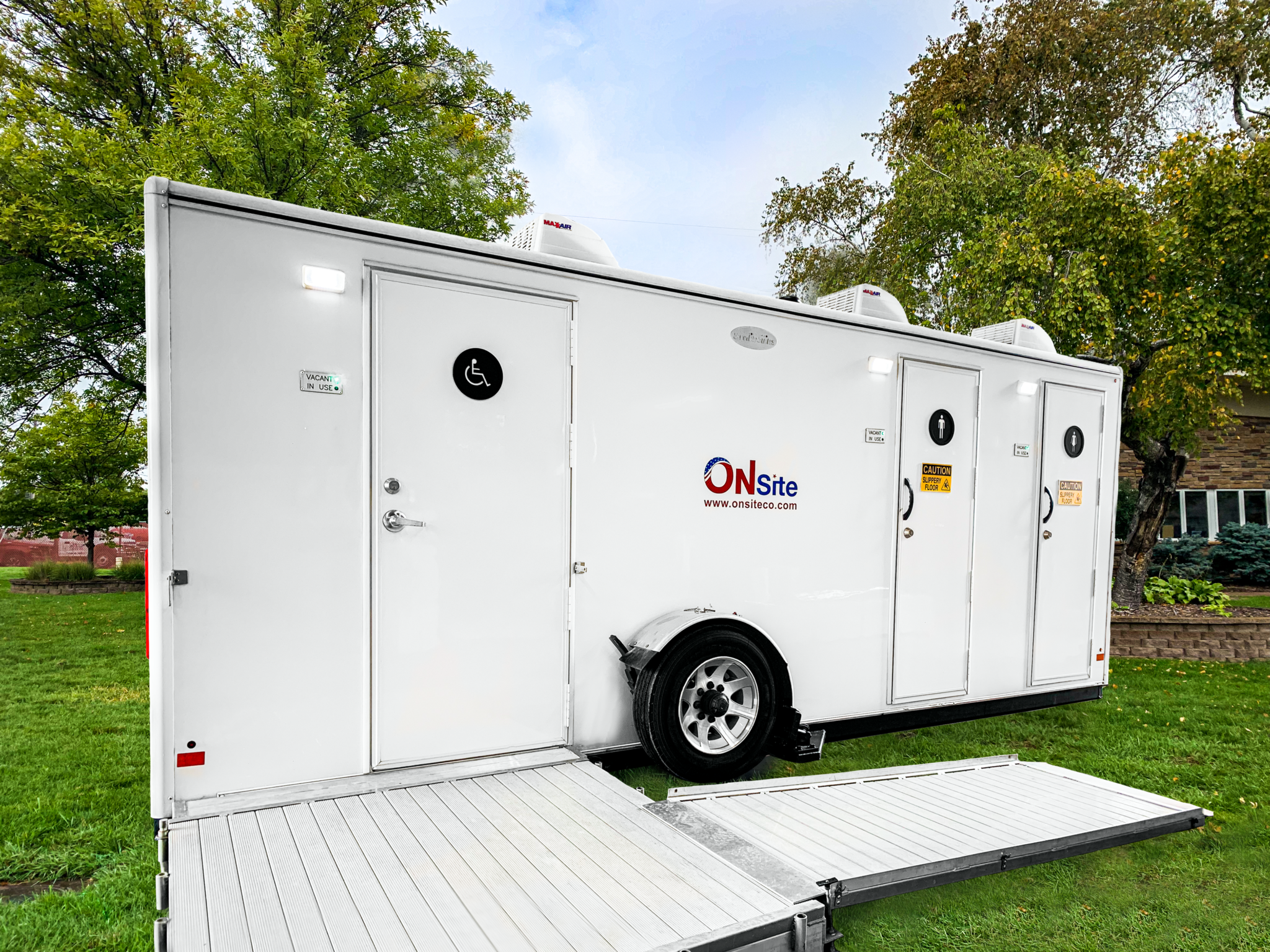 Luxury Portable Restroom Trailers | Fancy Porta Potty Rentals
