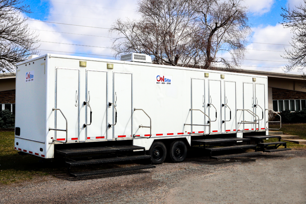 Standard Construction Restroom | Sanitized & Ready to Use