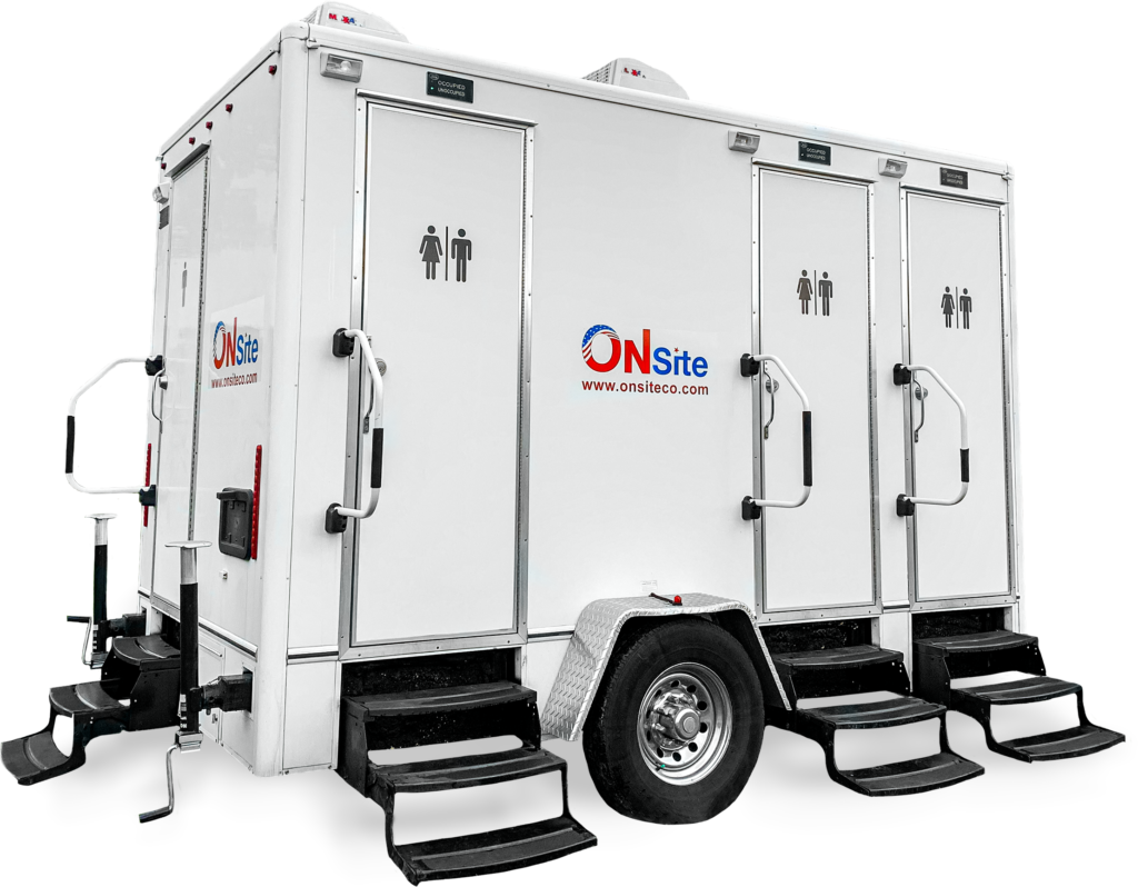Versa Luxury Restroom Trailer | Four Individual Restrooms